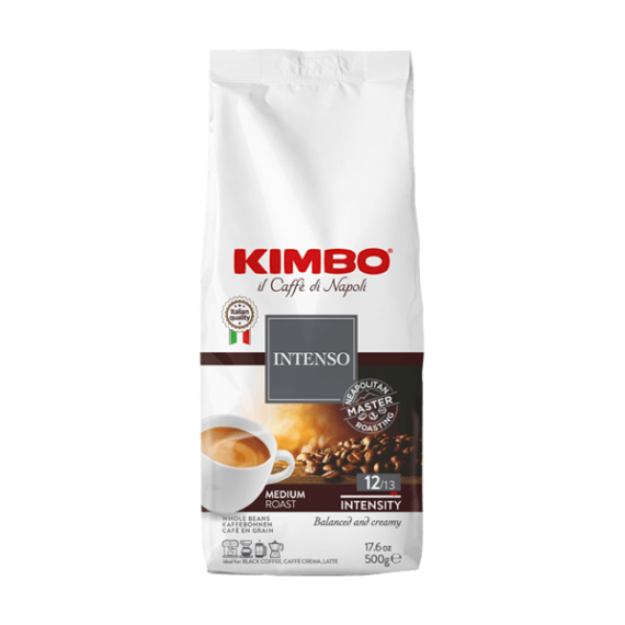 Espresso Aroma Intenso Bohnen, Kimbo (500g) I Kaffee Bohnen