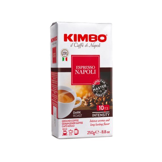 Espresso Napoletano Gemahlen, Kimbo (250g) I Kaffee, Italien