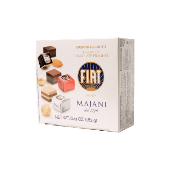 Fiat Cremino Mix 18x Würfel, Majani I Schichtnougat Mix