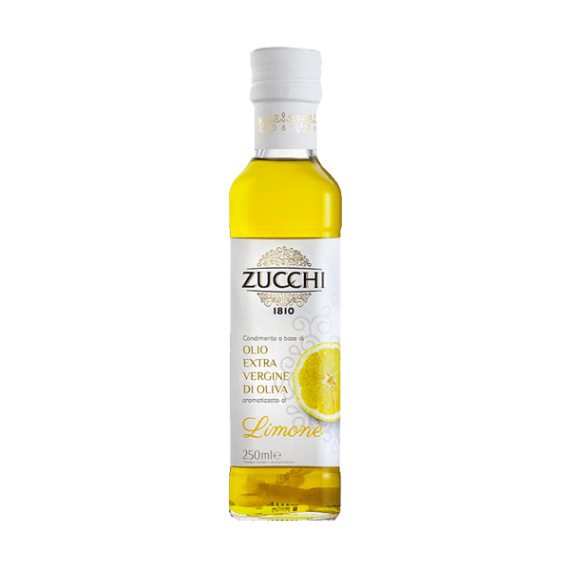 Natives Olivenöl Extra mit Zitronen-Aroma, Zucchi I Feinkost