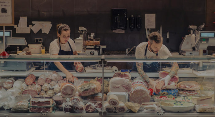 Centro Italia Frischetheke I Italienischer Schinken und Käse