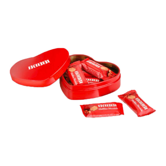 Babbini Haselnuss Herz 66g, Babbi I Centro Italia I Süßes