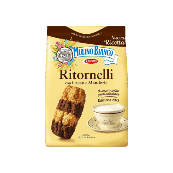 Ritornelli 700g, Mulino Bianco | Kekse mit Kakao und Mandeln