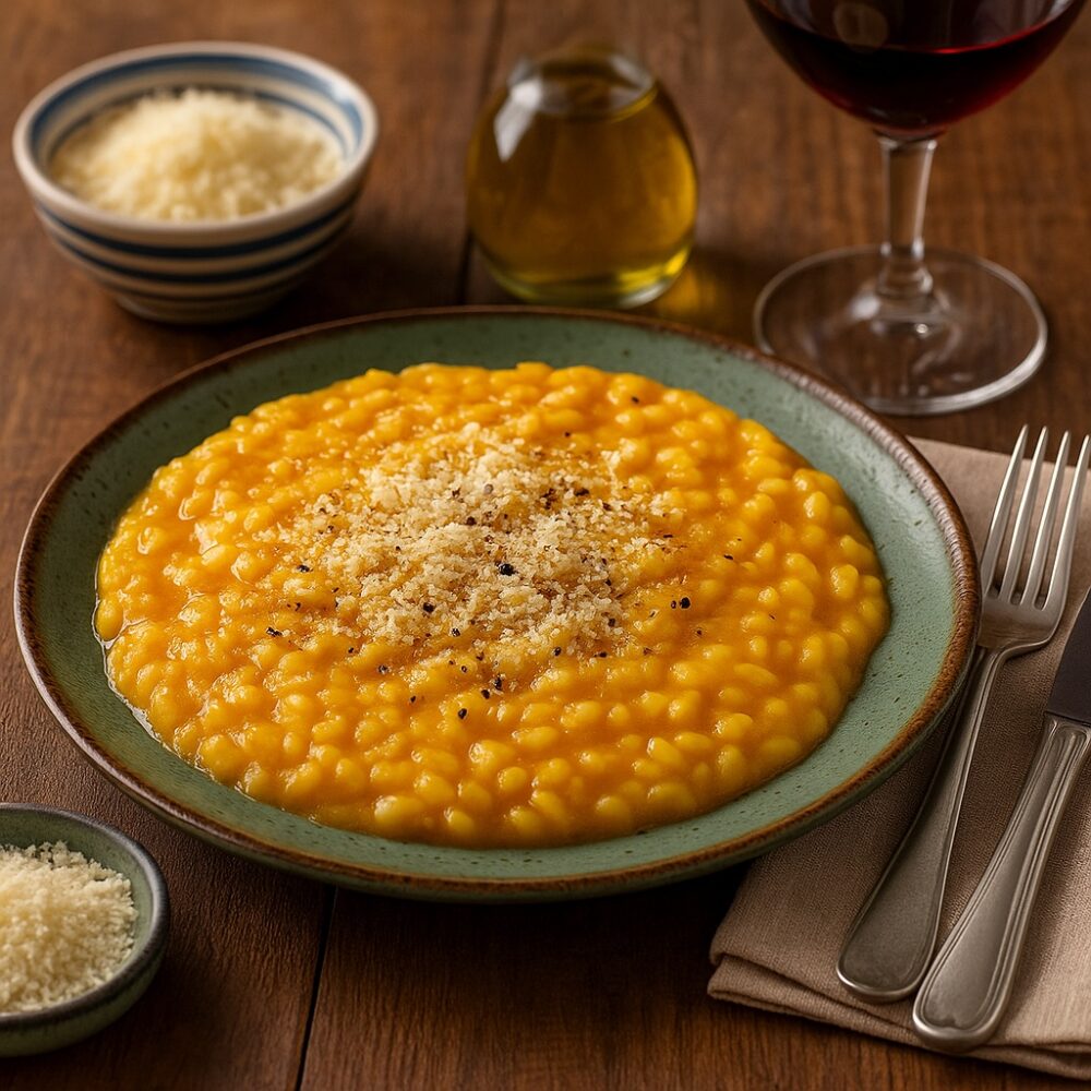 Risotto alla Zucca – Kreatives Kürbisrisotto Rezept & Varianten ...